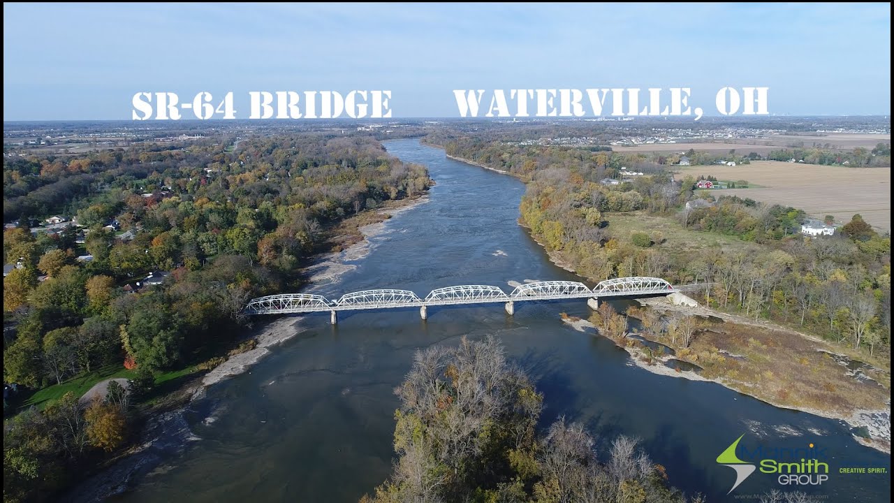 New Waterville Bridge (Time-Lapse) - YouTube
