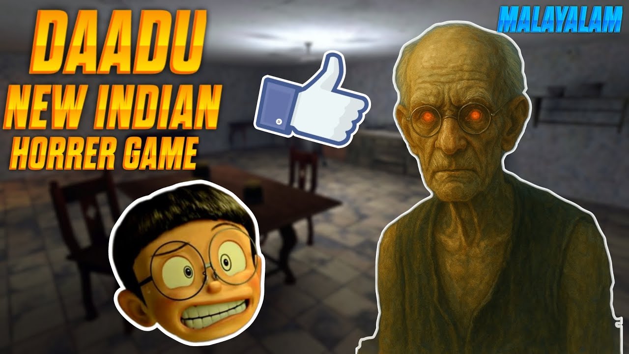 Daadu 👴 | New Indian Horrer Game🔥 | Full Gameplay | Malayalam | Red Dot ...