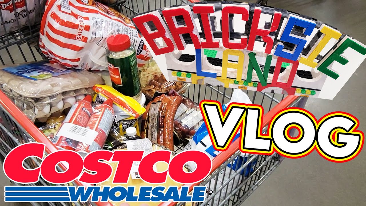 Costco Run, LEGO Amusement Park Entrance, Busy Day VLOG - YouTube