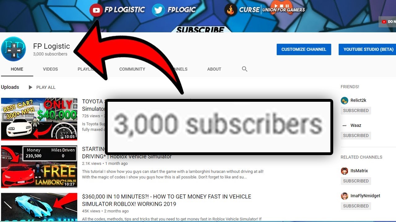 3000 SUBSCRIBERS - YouTube