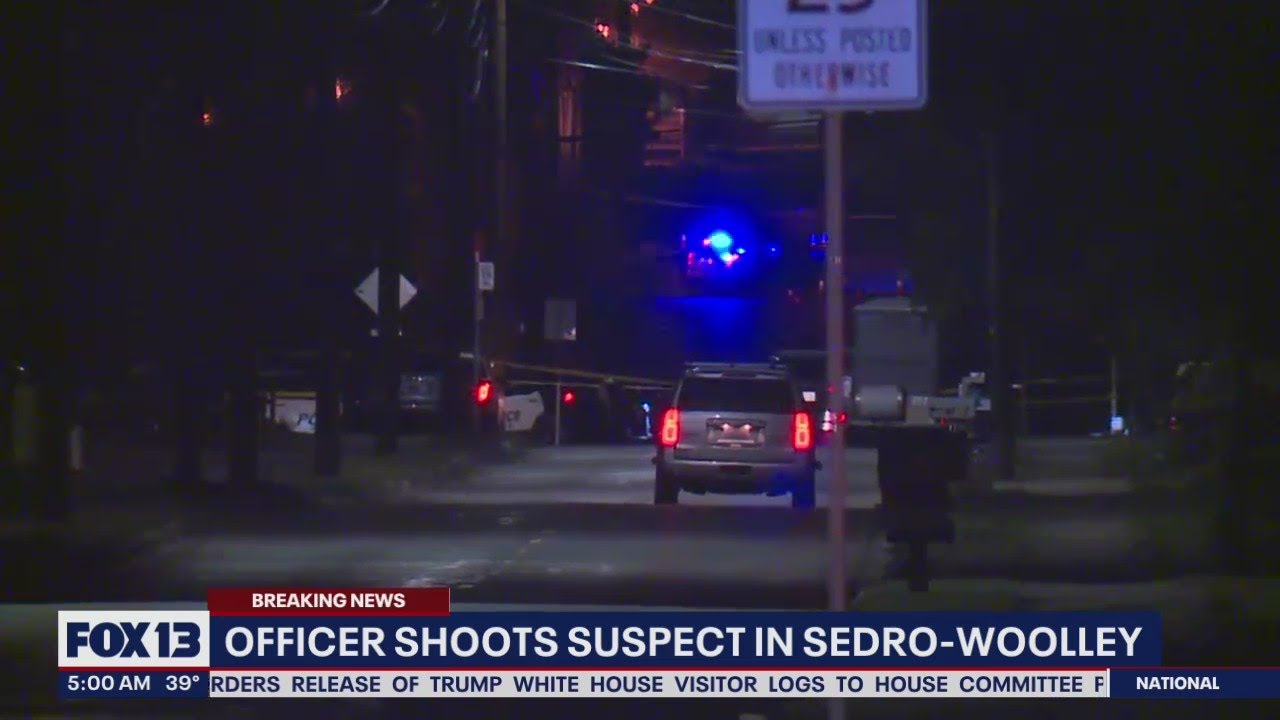 Police: Officers shoots suspect in Sedro-Woolley | FOX 13 Seattle - YouTube