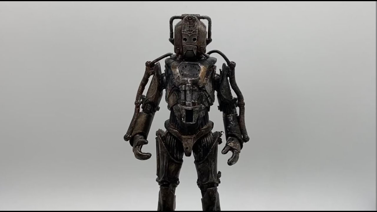 Doctor Who Custom Figure Showcase - Damaged Cyberman - YouTube
