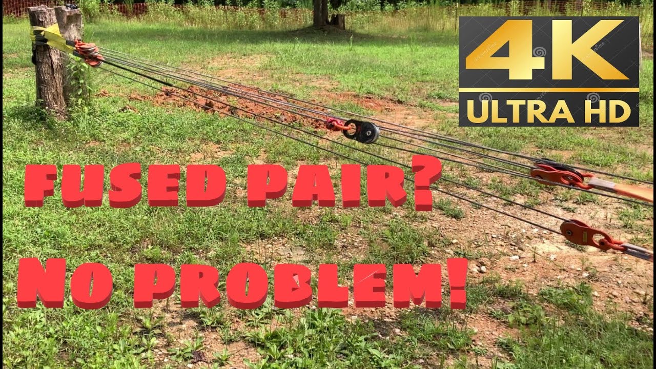 #10 Pulling Fused Stumps With Snatch Block Pulleys 14:1 Mechanical ...