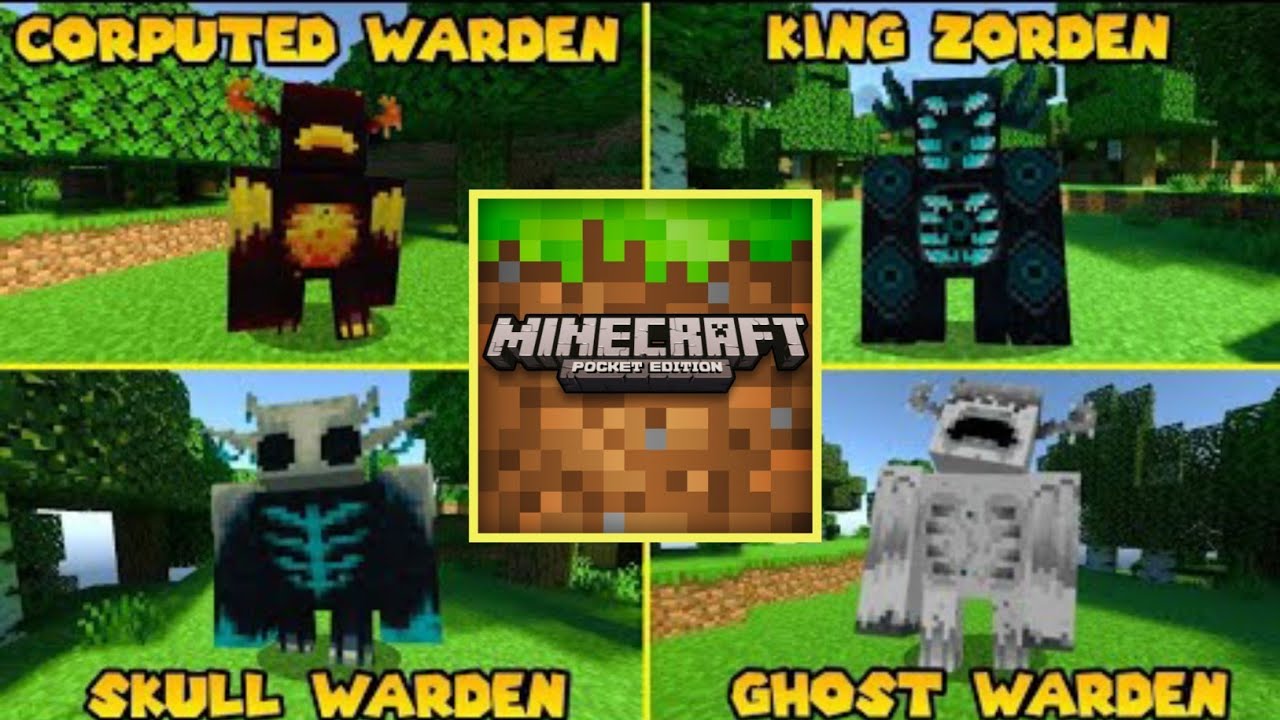 More warden addon for Minecraft PE | PBSTAR OP - YouTube