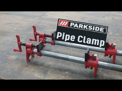 Parkside pipe clamp - YouTube