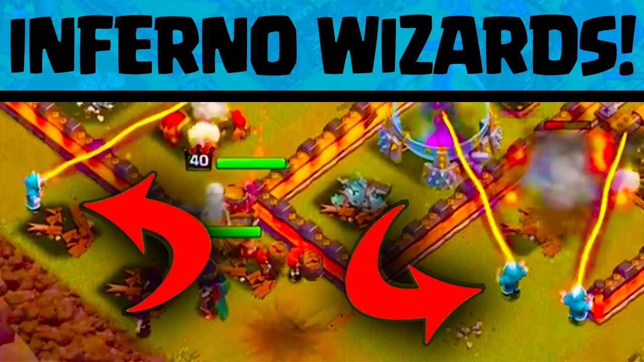 Clash of Clans ♦ INFERNO WIZARD TROOP? ♦ CoC Developer Armies ♦ - YouTube