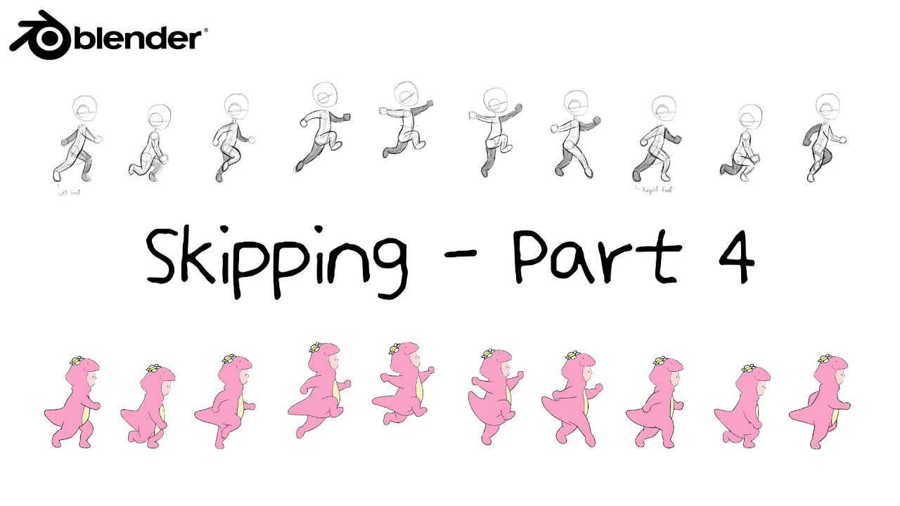 Grease Pencil Tutorial | Skipping - Part 4: Fixing Clean Up Lines - YouTube