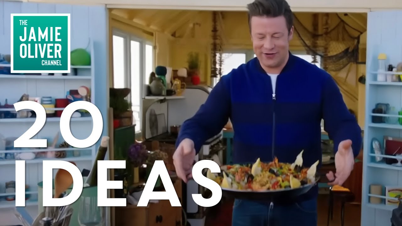 20 Tasty Recipe Ideas With Jamie Oliver - YouTube