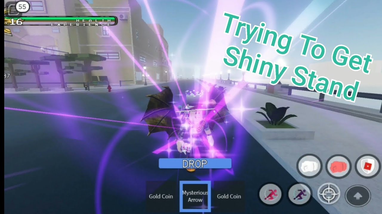 Trying To Get A Shiny Stand: Roblox Yba - YouTube