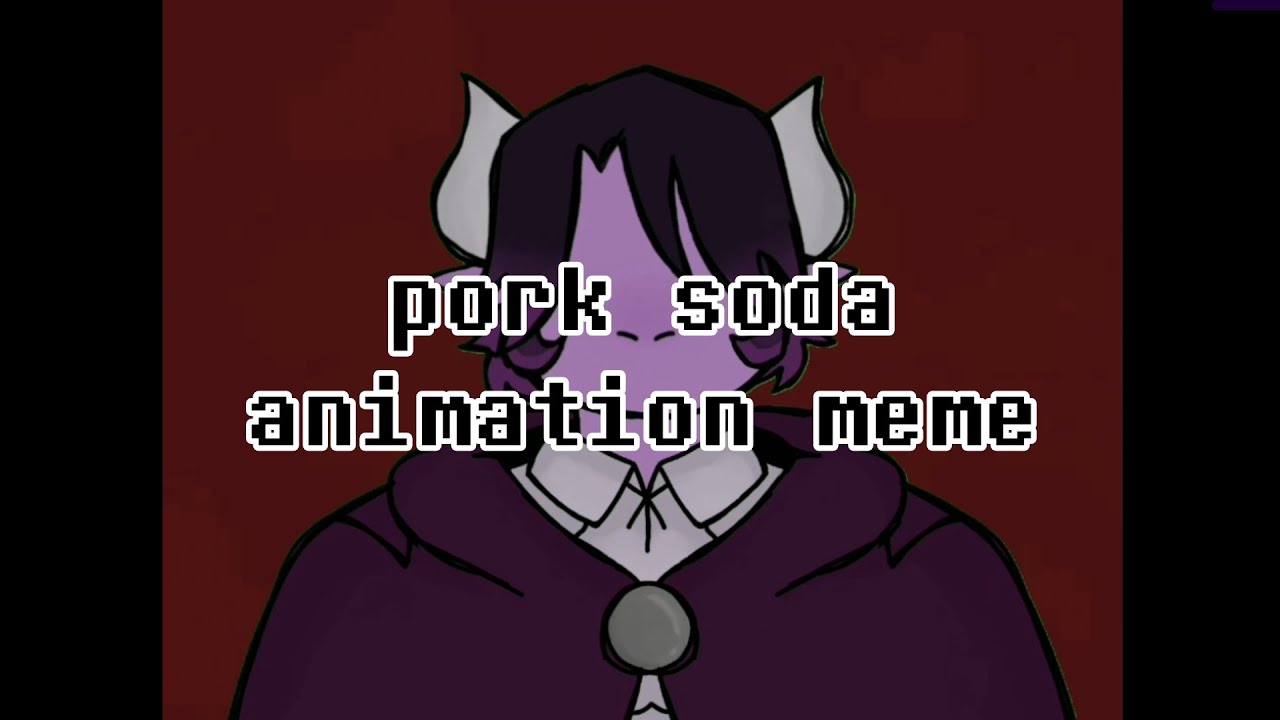 Pork Soda || Undertale Yellow Dalv || Animation Meme/Mini AMV - YouTube