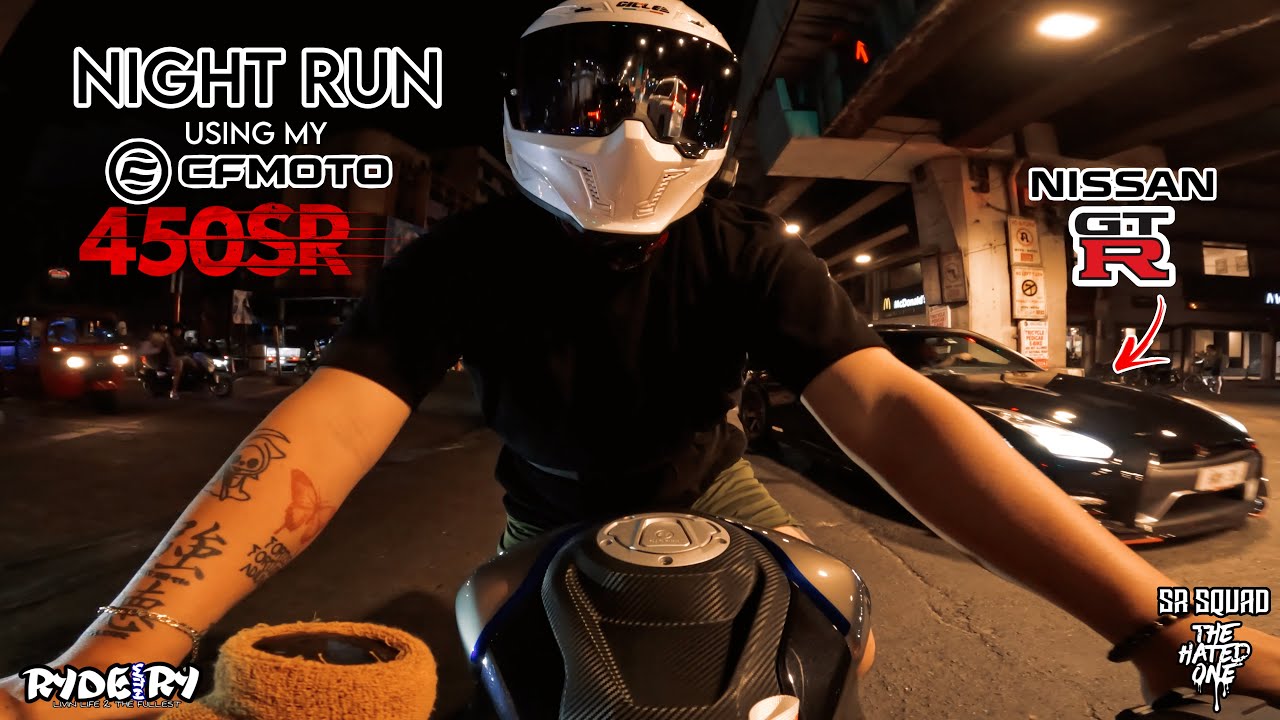 [4K] NIGHT RIDE with my 450SR | FULLSYSTEM | RYDEwithRY - YouTube