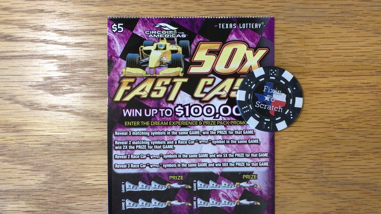 1X 50X Fast Cash + Prize Pack Winner Haul! - Texas Lottery - YouTube
