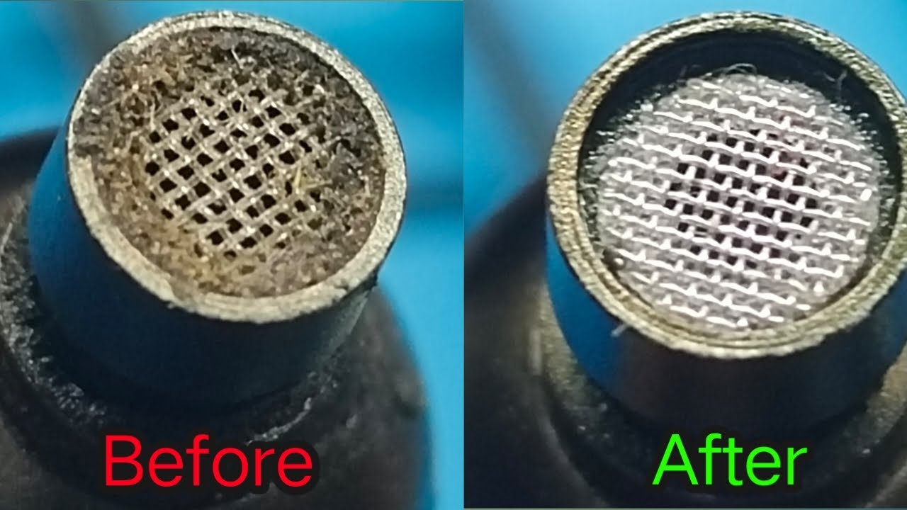 How to Clean Your Earphone Speaker Mesh/Grill: Easy & Effective Tips ...