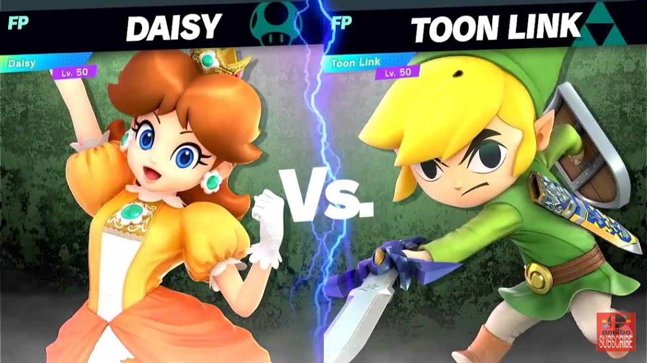Super Smash Bros Ultimate Amiibo Fights Daisy vs the World #42 vs Toon ...