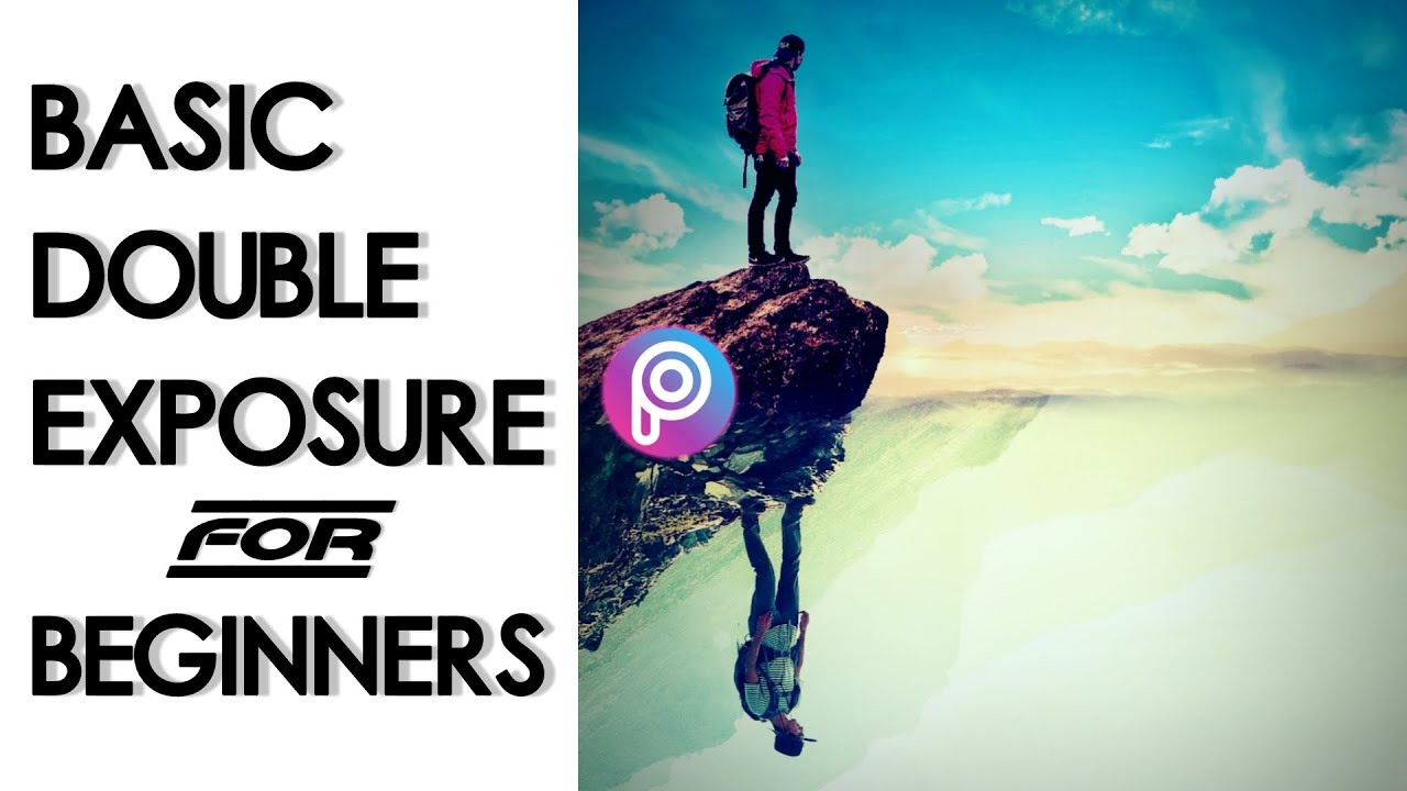 Picsart Double Exposure Basic Editing Tutorial for Beginners 2021 - YouTube