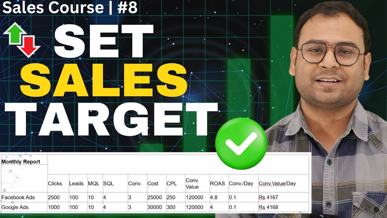 How to Create Realistic Sales Target ? | Sales Course | #8 - YouTube