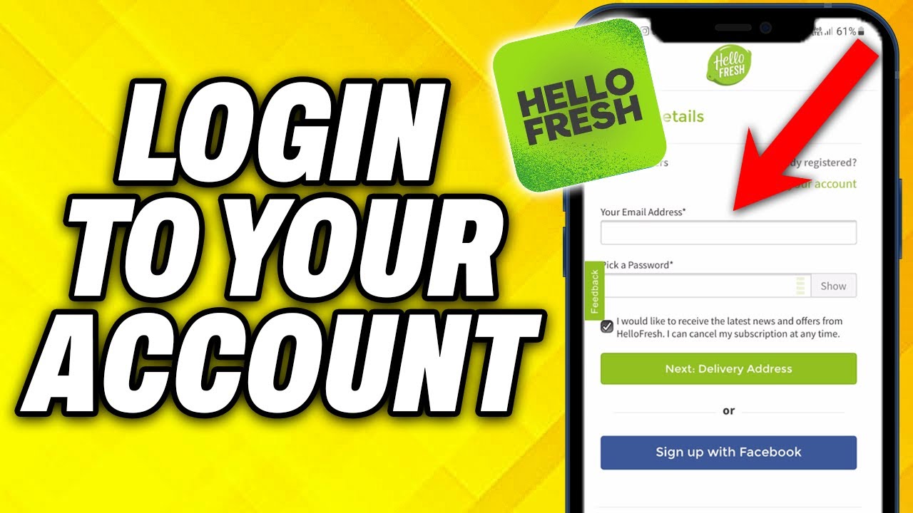 How To Login to Your HelloFresh Account 2024 - YouTube
