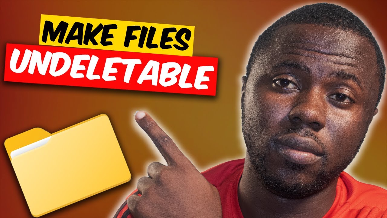 How To Make A File Or Folder Undeletable On Windows 10 11 YouTube How To Make A File Or Folder Undeletable On Windows 10 11 YouTube