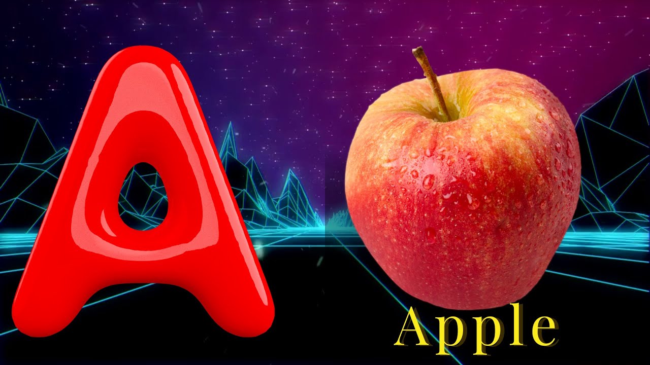 abcd for kids|A for apple| many examples for each alphabets with ...