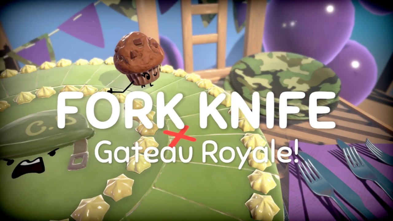 Introducing Fork Knife - Gateau Royale! Our new Cake Bash minigame... - YouTube