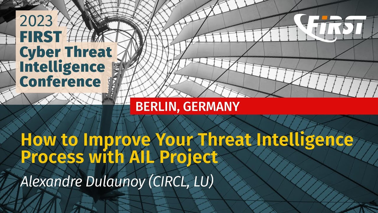 How to Improve Your Threat Intelligence Process with AIL Project - YouTube