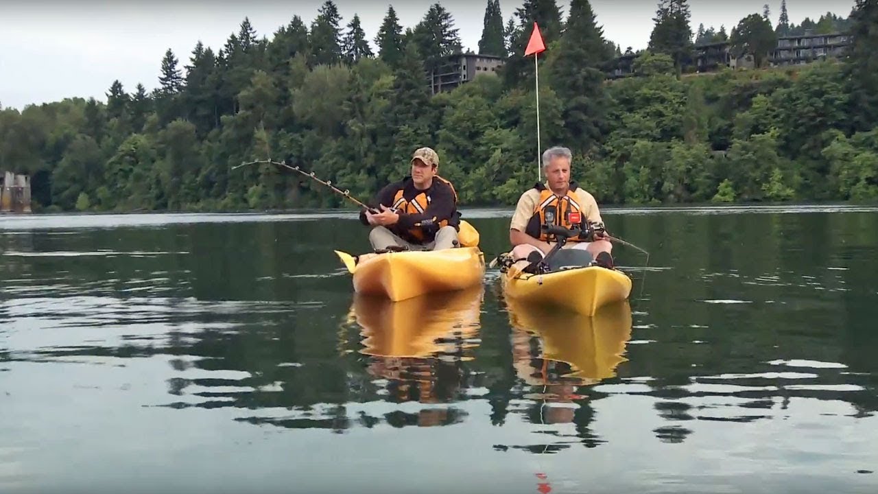 Grant's Getaways: Kayak Fishing - YouTube