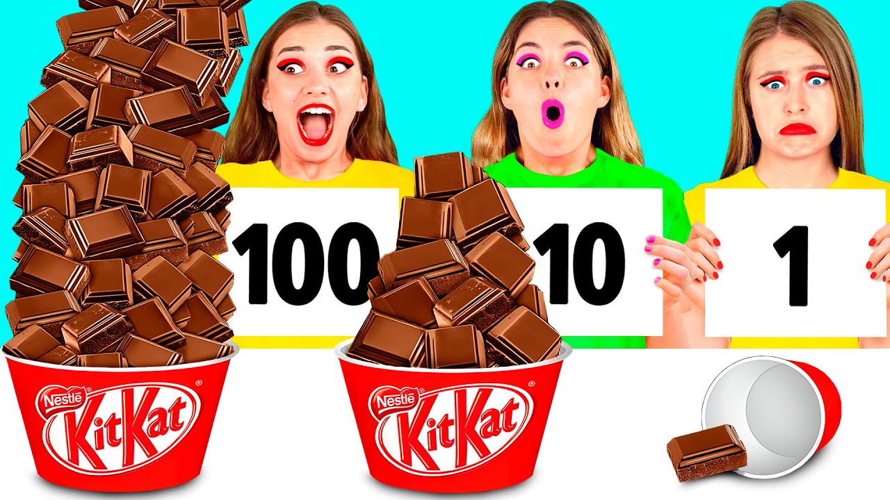 100 Layers of Food Challenge | Fantastic Kitchen Recipes by BaRaFun ...