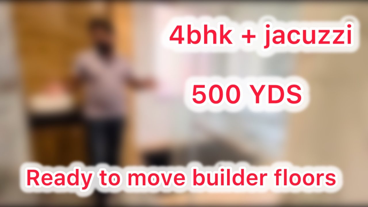 Luxury builder floor Uppal Southend sector-49 || Ready to move floors | 8607104810 | #4bhk 500 ...