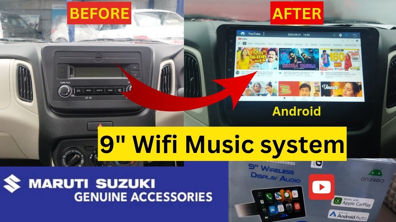 Maruti Suzuki 9 inch Android System |wagon r android system ...