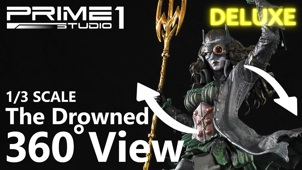 Drowned Deluxe Version (Dark Knights: Metal) 360°View - Prime1Studio ...