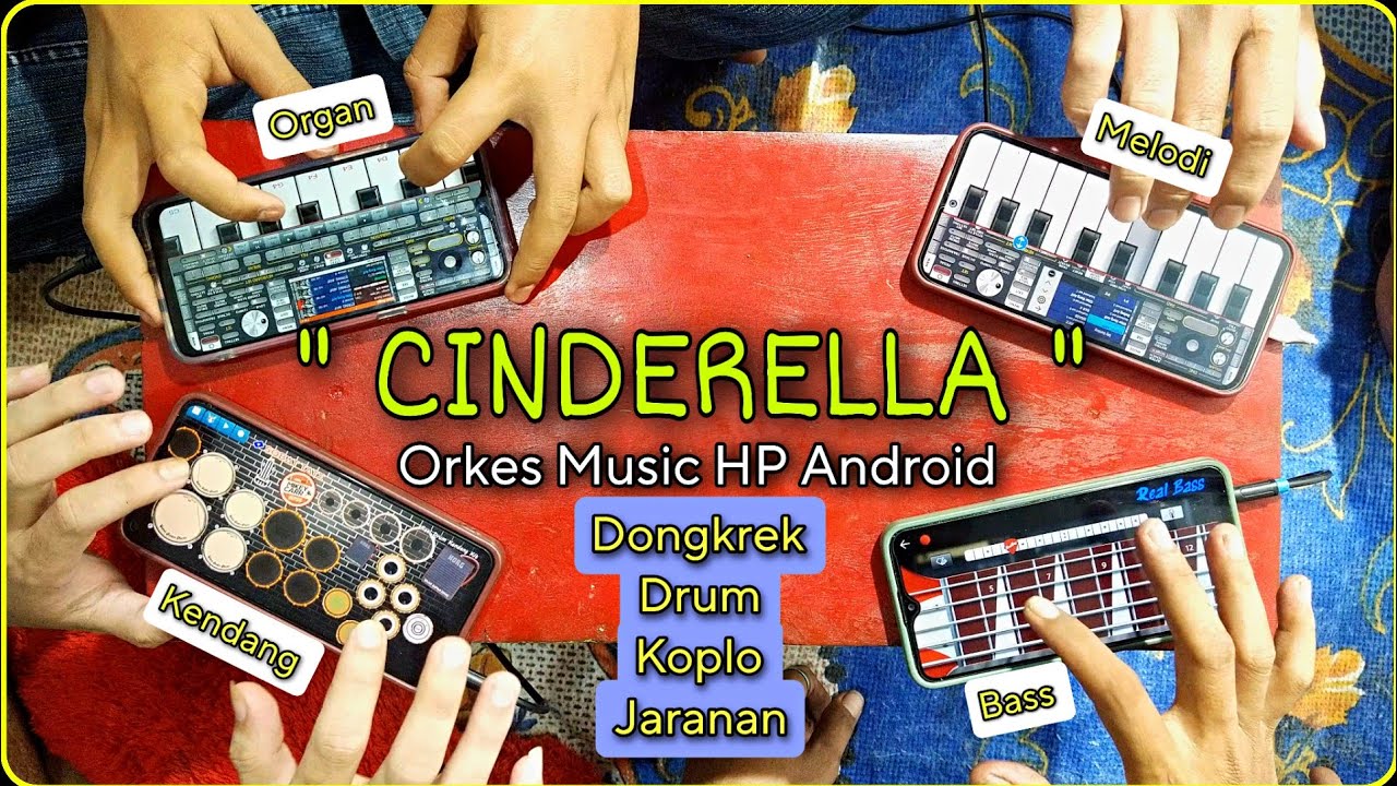 DANGDUT ANDROID MUSIC • CINDERELLA Cover Sobat Andro Music - YouTube