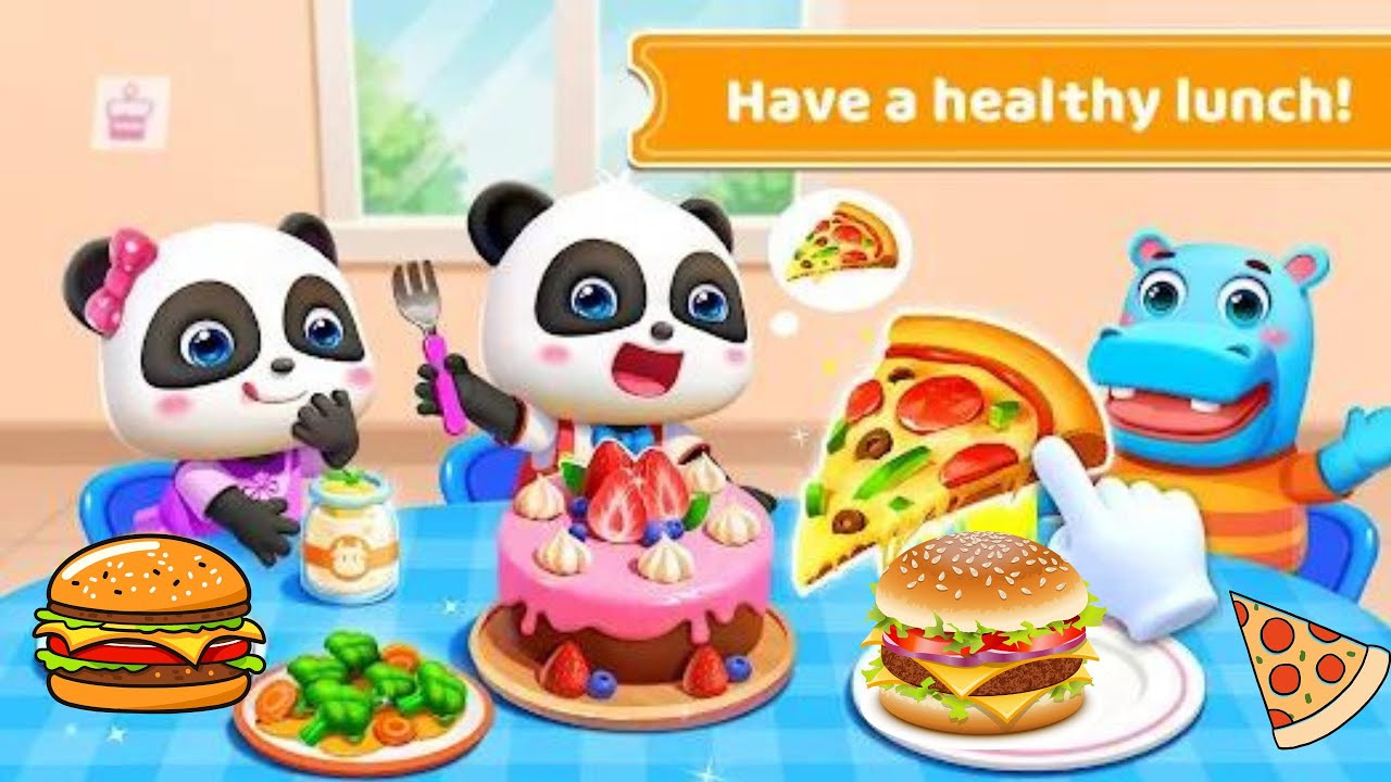 🐼🍽️ Join Baby bus Panda on a Delicious Dining Adventure - Restaurant ...