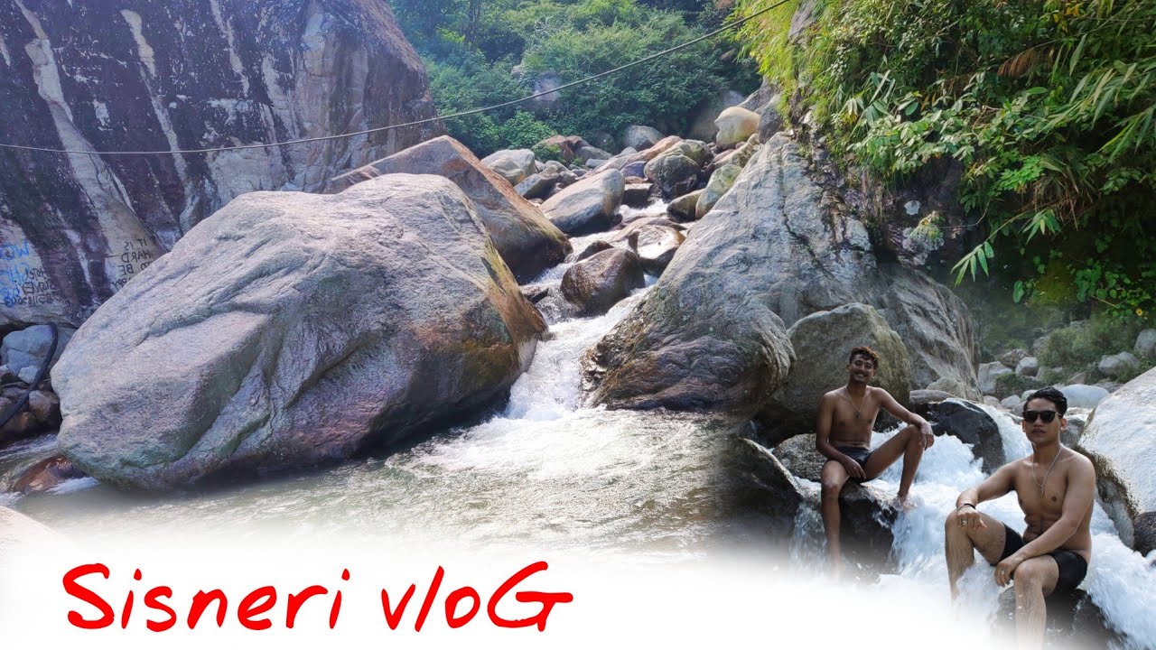 Sisneri natural swimming pool || sisneri vlog || - YouTube
