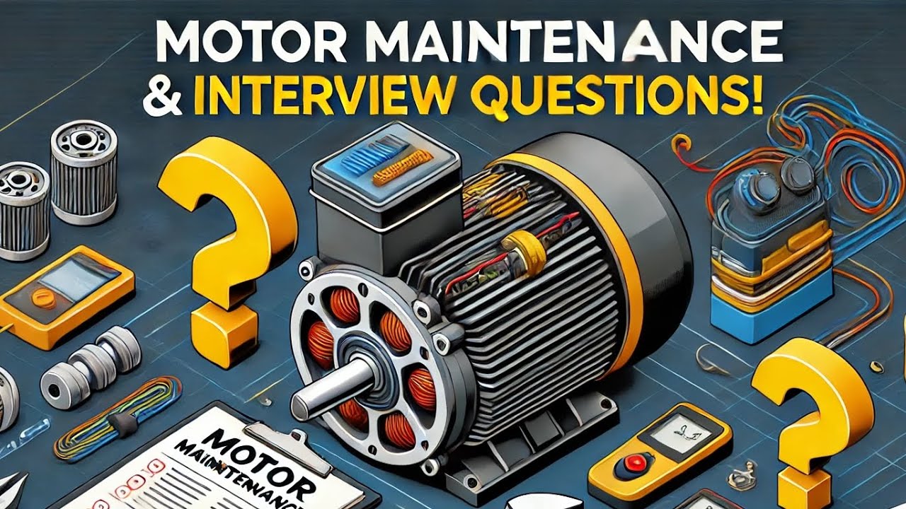 Motor Preventive Maintenance Explained Top Electrical Interview ...