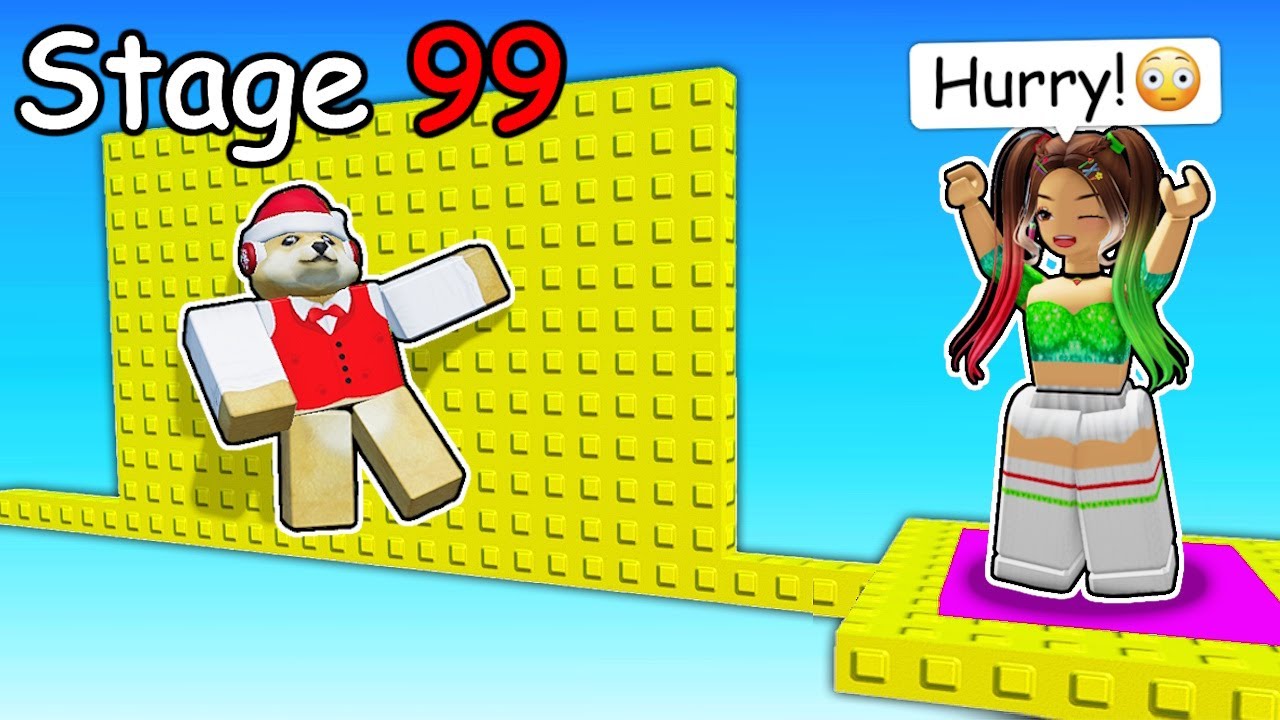 Beating IMPOSSIBLE Roblox Obby Tower... - YouTube