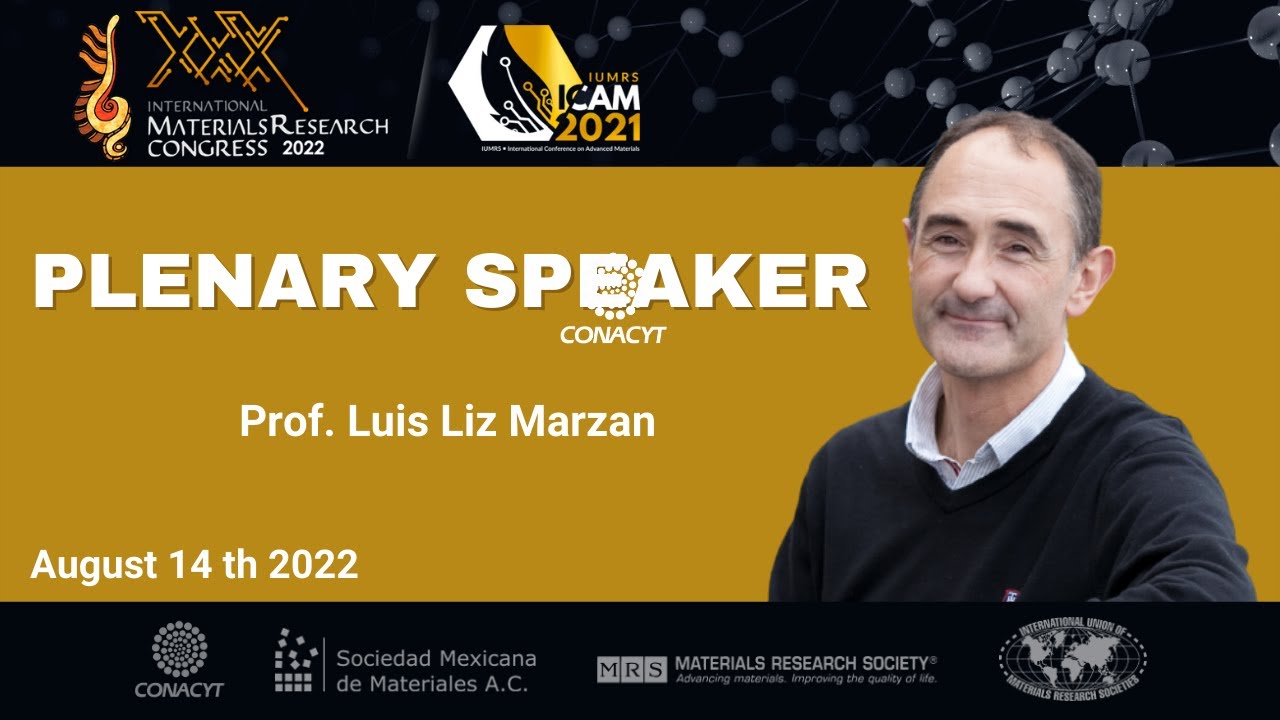 Plenary Speaker - Prof Luis Liz Marzan - YouTube