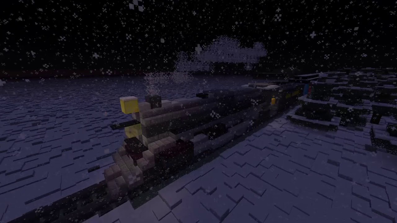 Minecraft polar express - YouTube