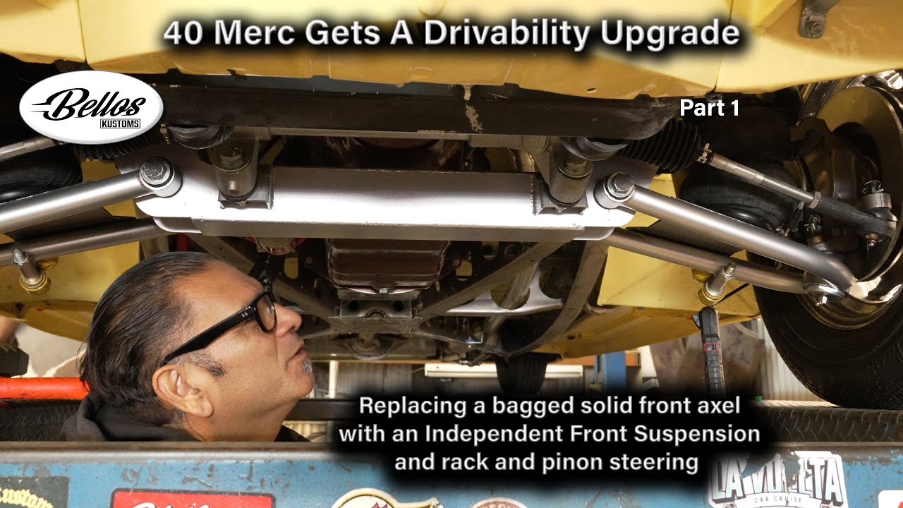 1940 Mercury - Fixing The Suspension Part 2 - YouTube