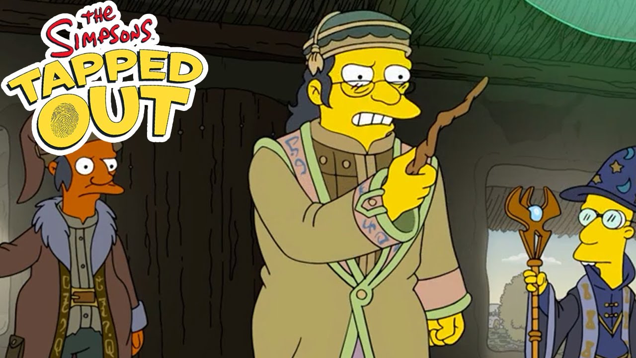 Sorcerer Chalmers Character 🪄 | The Simpsons: Tapped Out | A Warmfyre ...