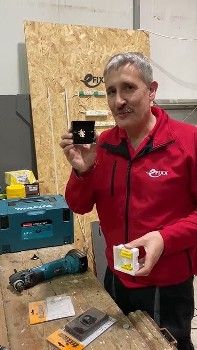 CHEAP - SQUARE hole cutter for electrical back boxes in plasterboard # ...