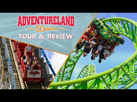 Adventureland Theme Park Tour & Review | 50 Years of Iowa Fun with a ...
