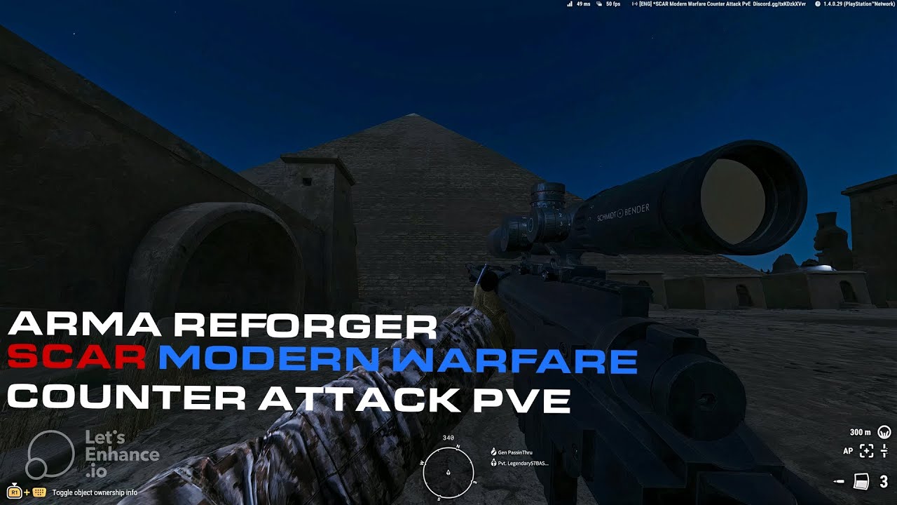Arma Reforger PS5 Mod Showcase - SCAR Modern Warfare Counter Attack PVE ...