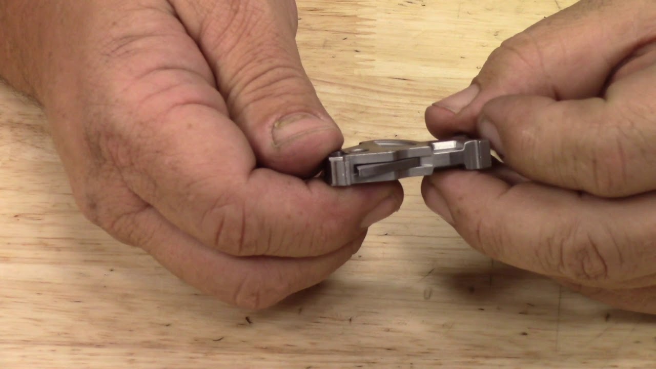 Ruger SP101 Action job PT2 - hammer polish, trigger group removal - YouTube