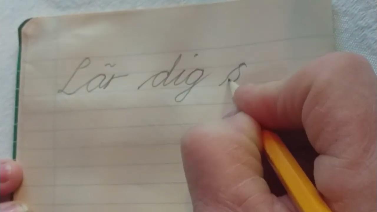 Skrivstil 2 - YouTube
