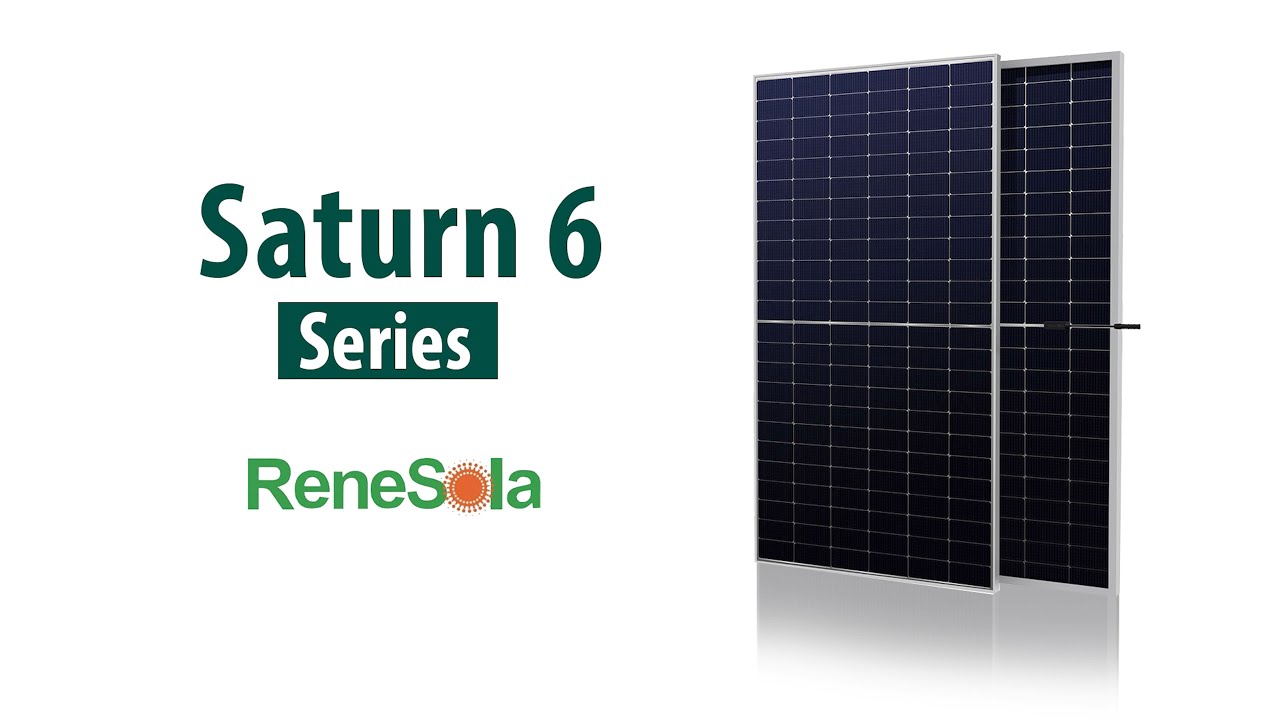 Renesola - RS6-560~580NBG-E3 Solar Module Series - YouTube