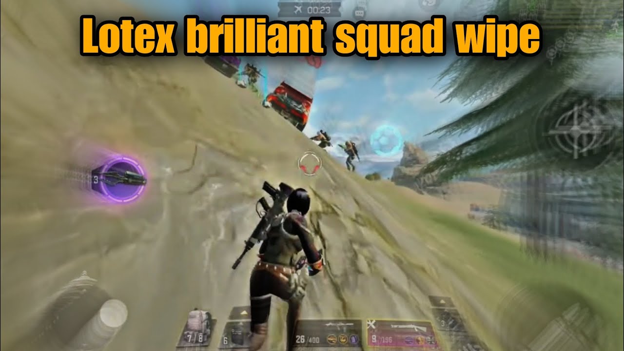 Epic Lotex 1v4 Squad Elimination that You Have to See to Believe - YouTube