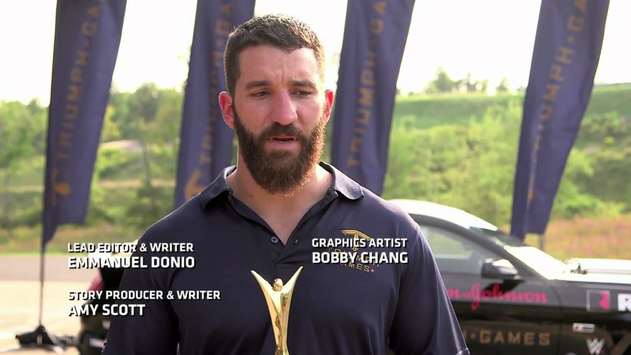 Redmond Ramos Wins Triumph Games on CBS! - YouTube