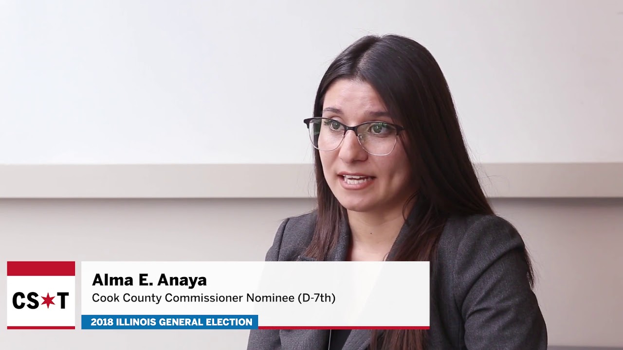 Alma E.Anaya, Cook County Commissioner Nominee (D-7th) - YouTube