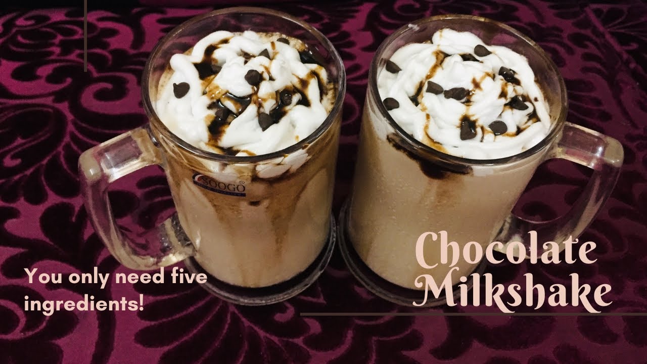 Chocolate Milkshake | Thick Chocolate Shake | Kids Favourite - YouTube