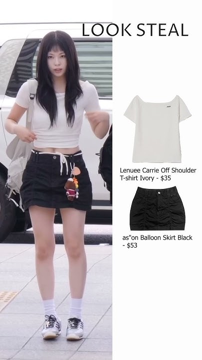 Nmixx Kyujins Airport Outfit On 240726 Nmixx Kpop Kpopfashion Kpopoutfit Youtube